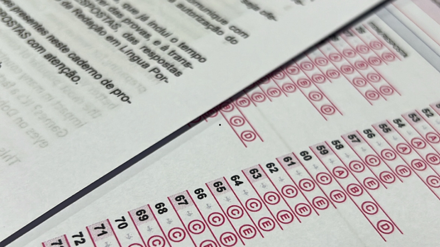 Estrutura da prova do PAS - Sofista