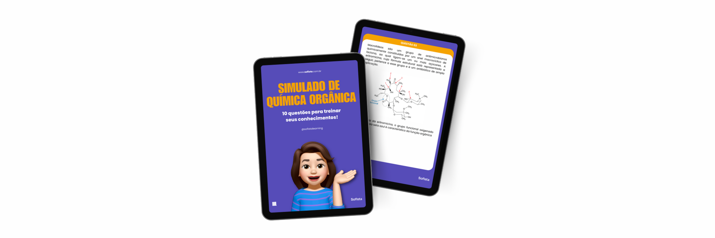 Simulado de Química - Química Orgânica - Sofista